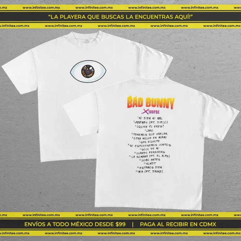 Playera BAD BUNNY | x100pre — Infinitee MX