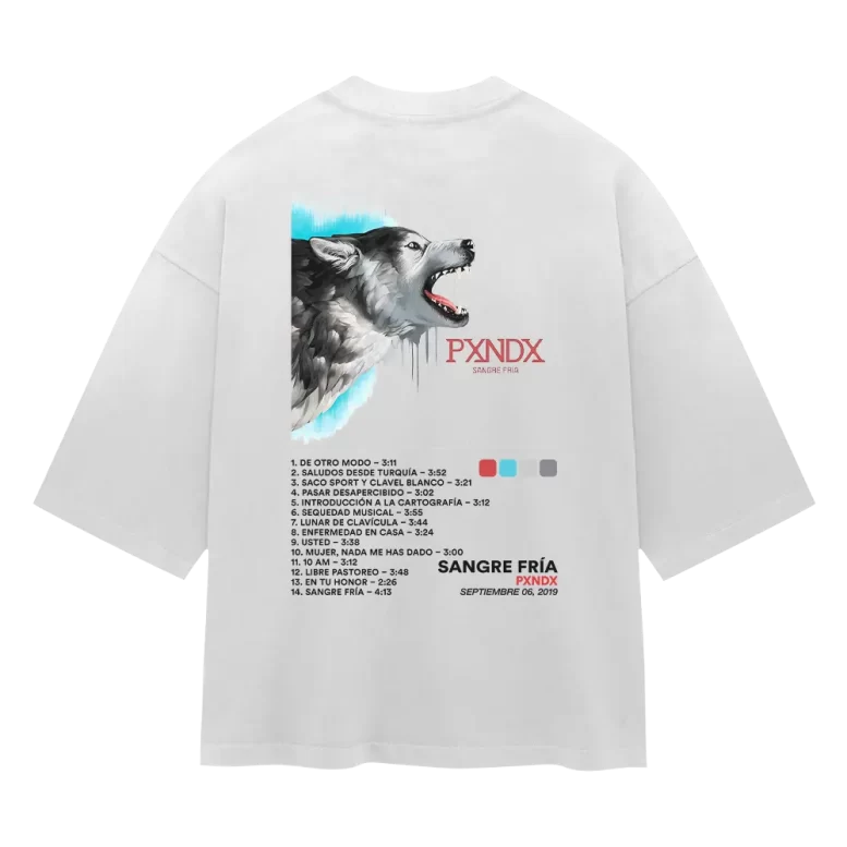 Playera PXNDX | Álbum Sangre Fría — Infinitee MX